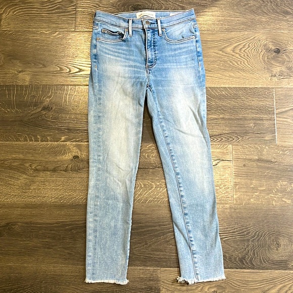 Denim Forum | Jeans | Denim Forum The Nico Mid Rise Skinny Crop Jeans ...